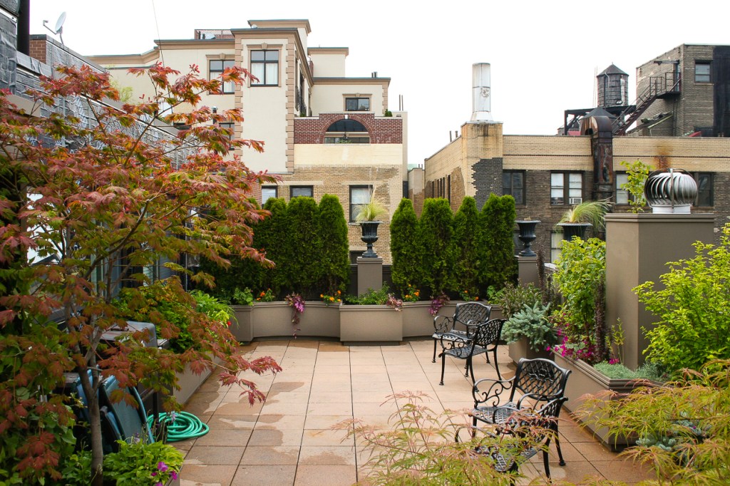 Upper West Side Roof Terrace – Gresham Lang Garden Design, LLC