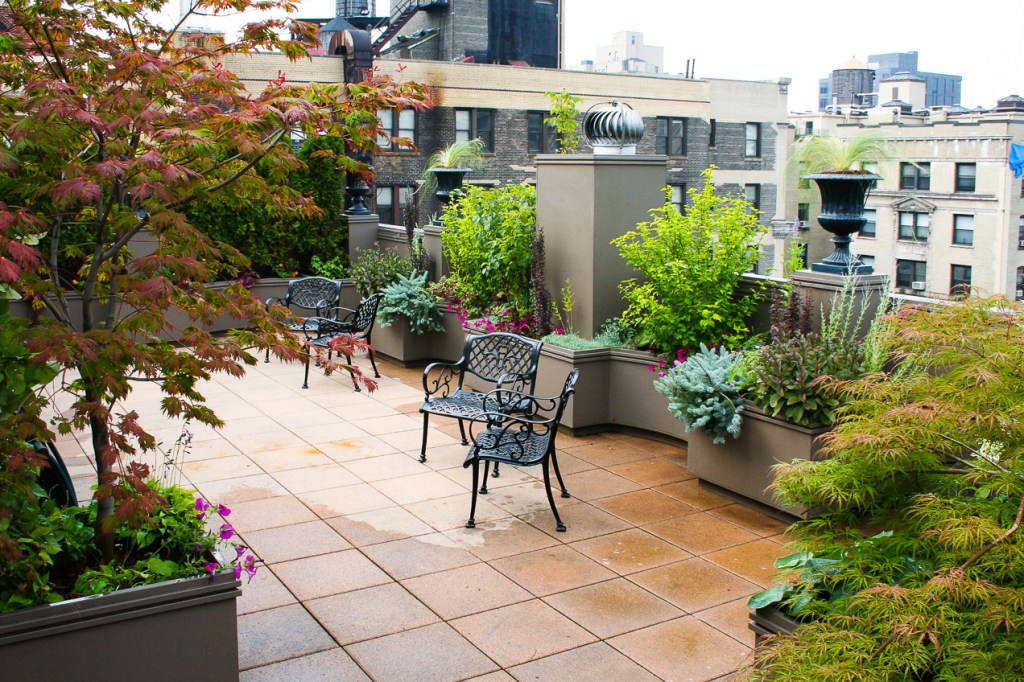 Upper West Side Roof Terrace – Gresham Lang Garden Design, LLC