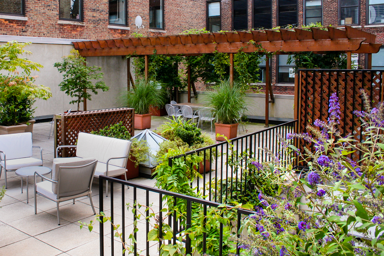 Rooftop and Terraces – Gresham Lang Garden Design, LLC